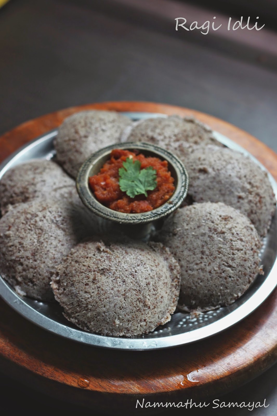 Nammathu Samayal: Ragi Idli with Whole Ragi