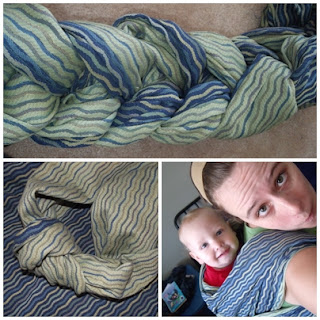 Barefoot Buttercup: Step by Step- DIY your own baby wrap!- FABRICS
