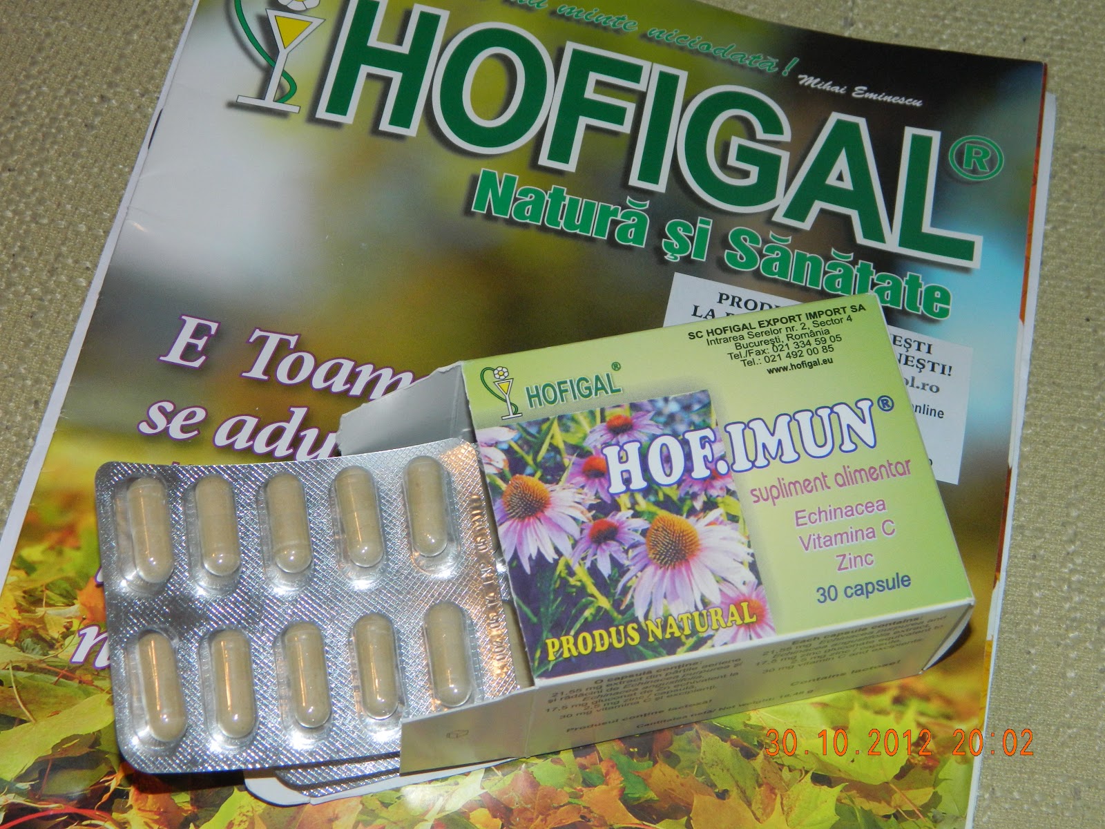 Sweet Mom: Răceală?...Suplimentele naturale de mare ajutor!