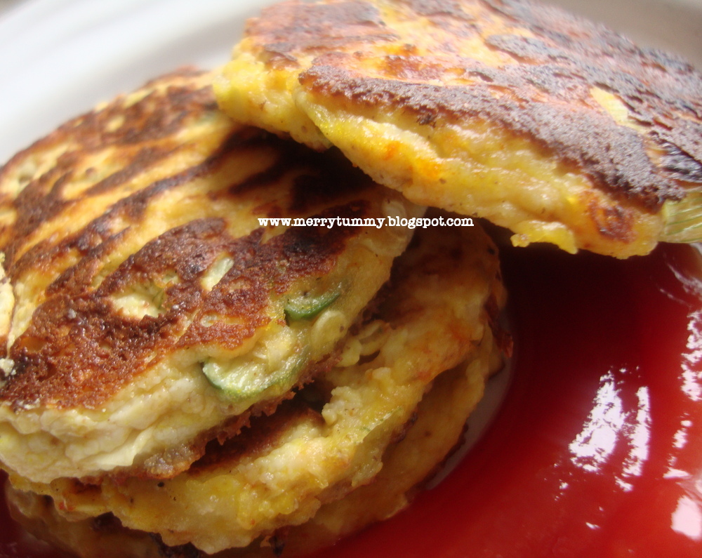 Merry Tummy: Mint Cottage Cheese Patties/Paneer Pudhina Tikki