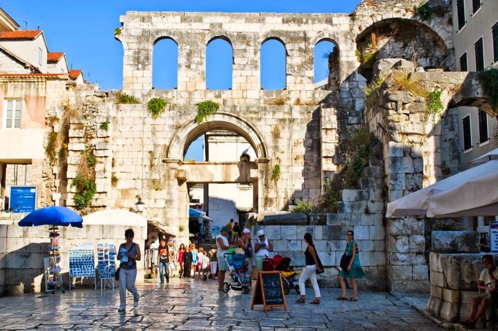 Split Chorwacja - Pałac Dioklecjana, katedra i inne zabytki