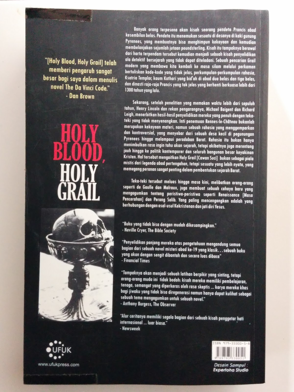 Holy Blood, Holy Grail | Aksiku Toko Buku Bekas Online