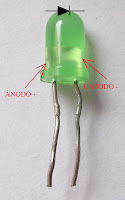 Aprender ELECTRÓNICA diseñando mYs CHAPUZAS: COMO ENCENDER UN DIODO LED.