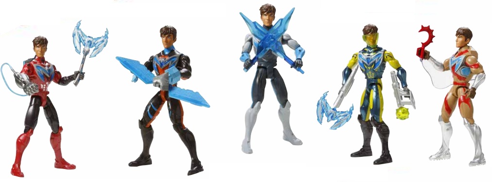 Max Steel Reboot: Imágenes de Internet de las nuevas figuras 2013
