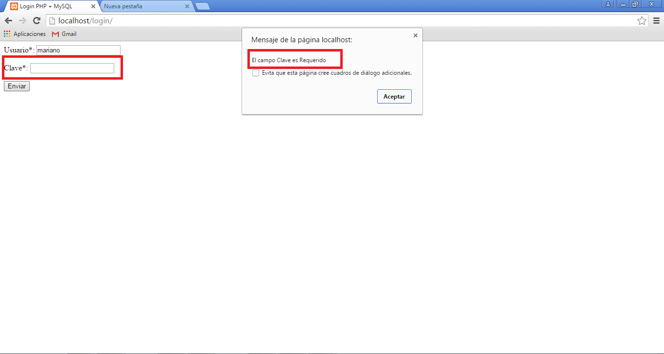Tutoriales Php Mysql Y Jquery Login Php Mysql Html5 Jquery
