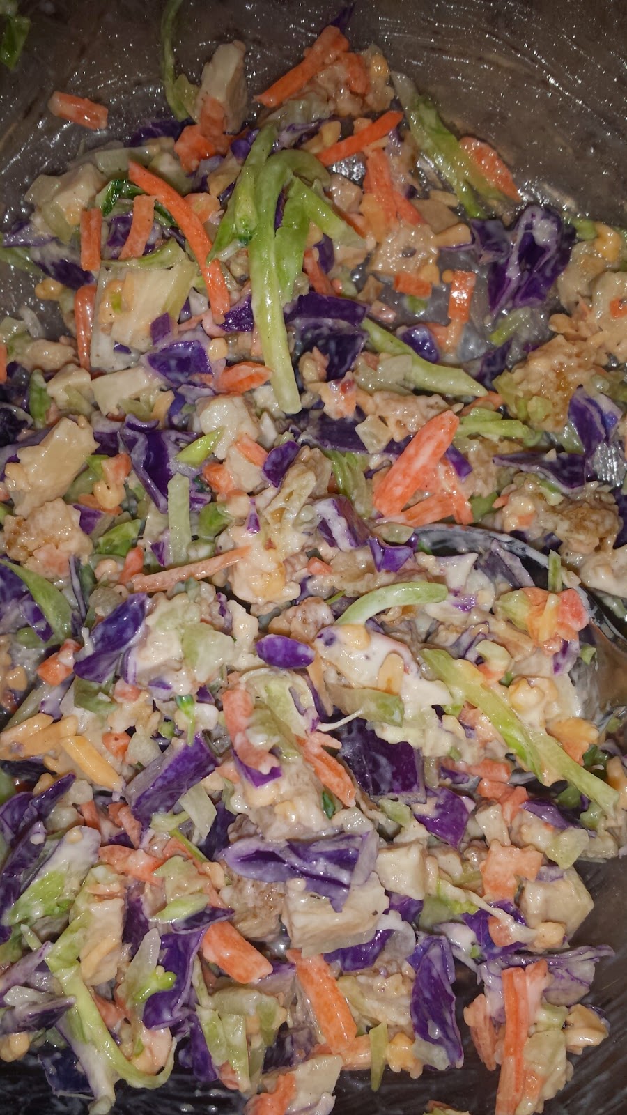 Rebecca's Amazing Creations: Fried Chicken 'n' Slaw Pinwheels