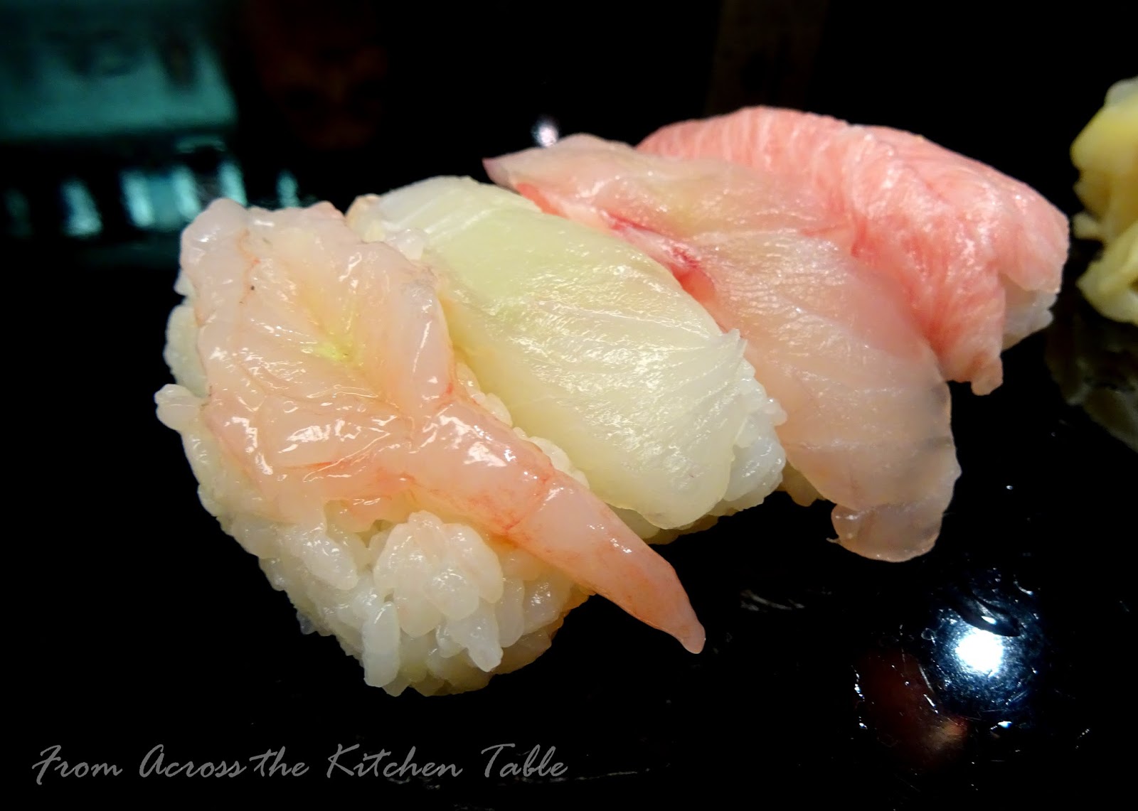 From Across the Kitchen Table: Sushi Ippei, Kanazawa, Japan