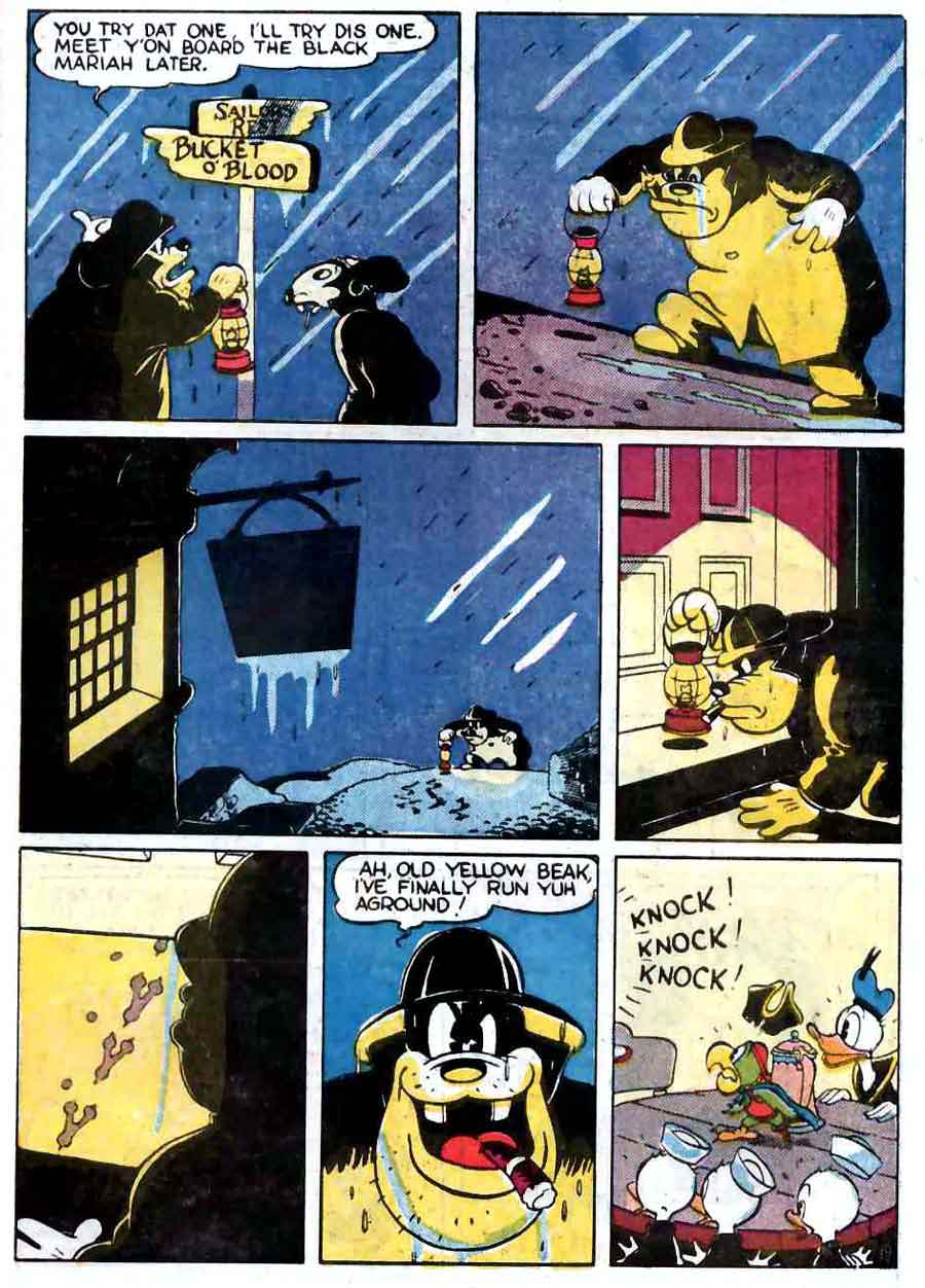 Donald Duck / Four Color Comics v2 #9 - 1st Carl Barks art & cover ...