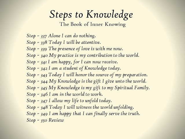 Steps to Knowledge: The Book of Inner Knowing ~ Spiritual Practices ...