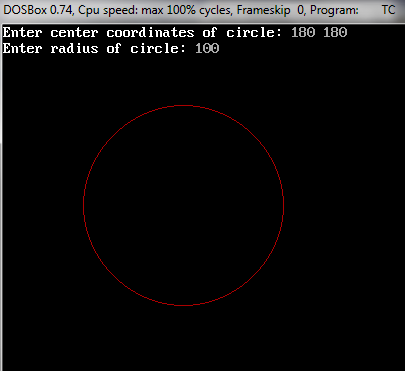 Halim Deedar: Program to Draw a Circle using Midpoint Algorithm