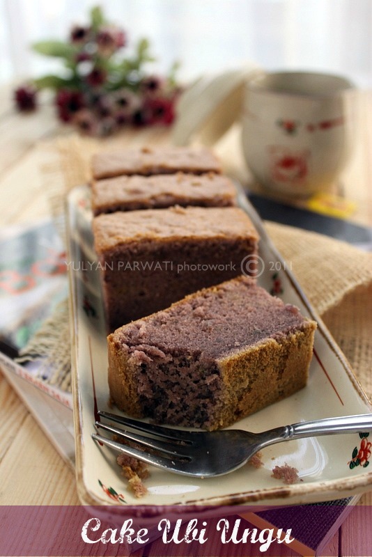 Cooking With Love: Cake Ubi Ungu