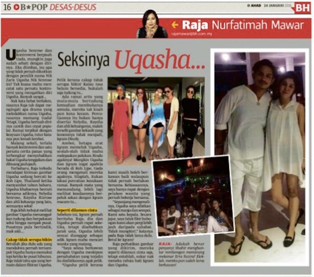 Uqasya senrose betulkan samping