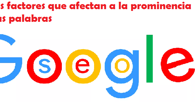 Otros factores que afectan a la prominencia de las palabras