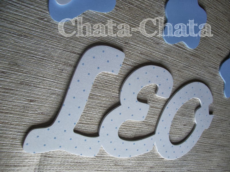 Chata-chata. Decoración infantil: LETRAS PARA LEO