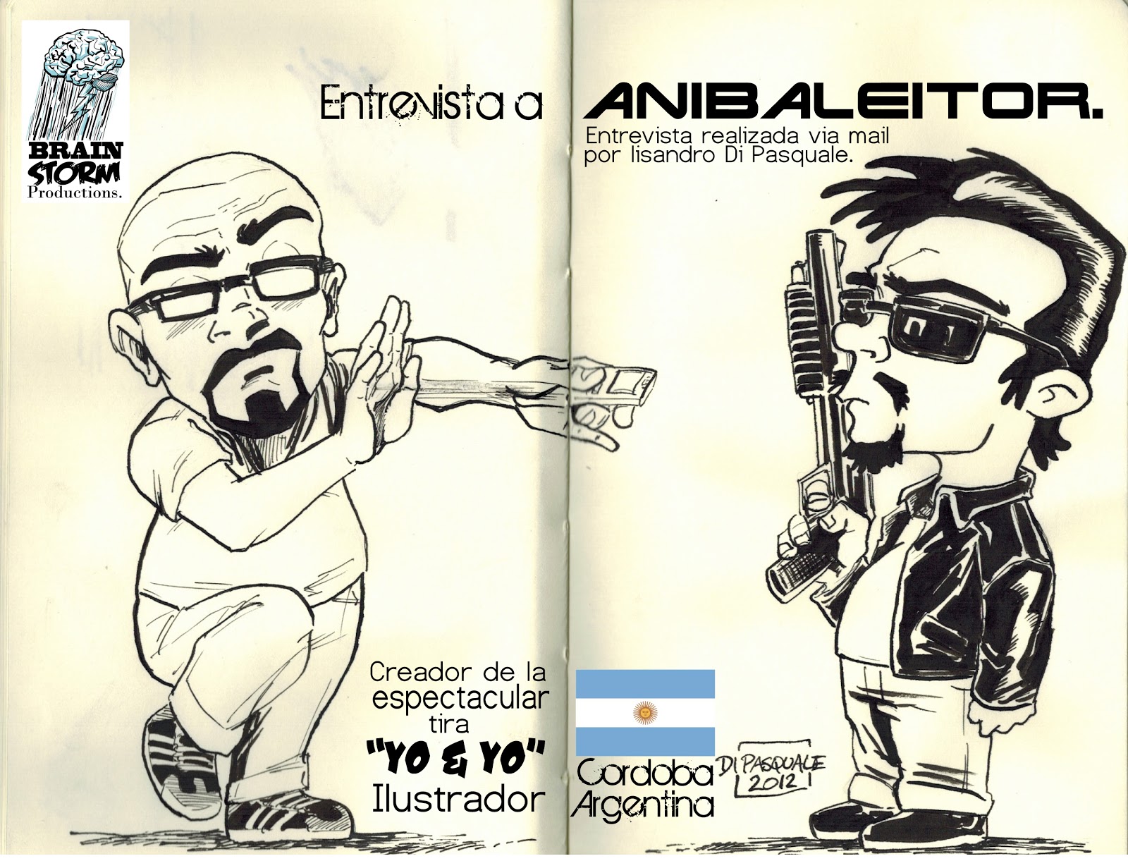Creando Comics: Un Viaje por la Narrativa Visual: Entrevista a Anibaleitor.