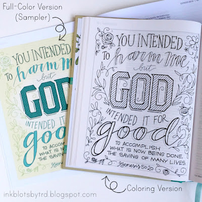 Ink Blots by TRD: Book Review :: NIV Beautiful Word Coloring Bible
