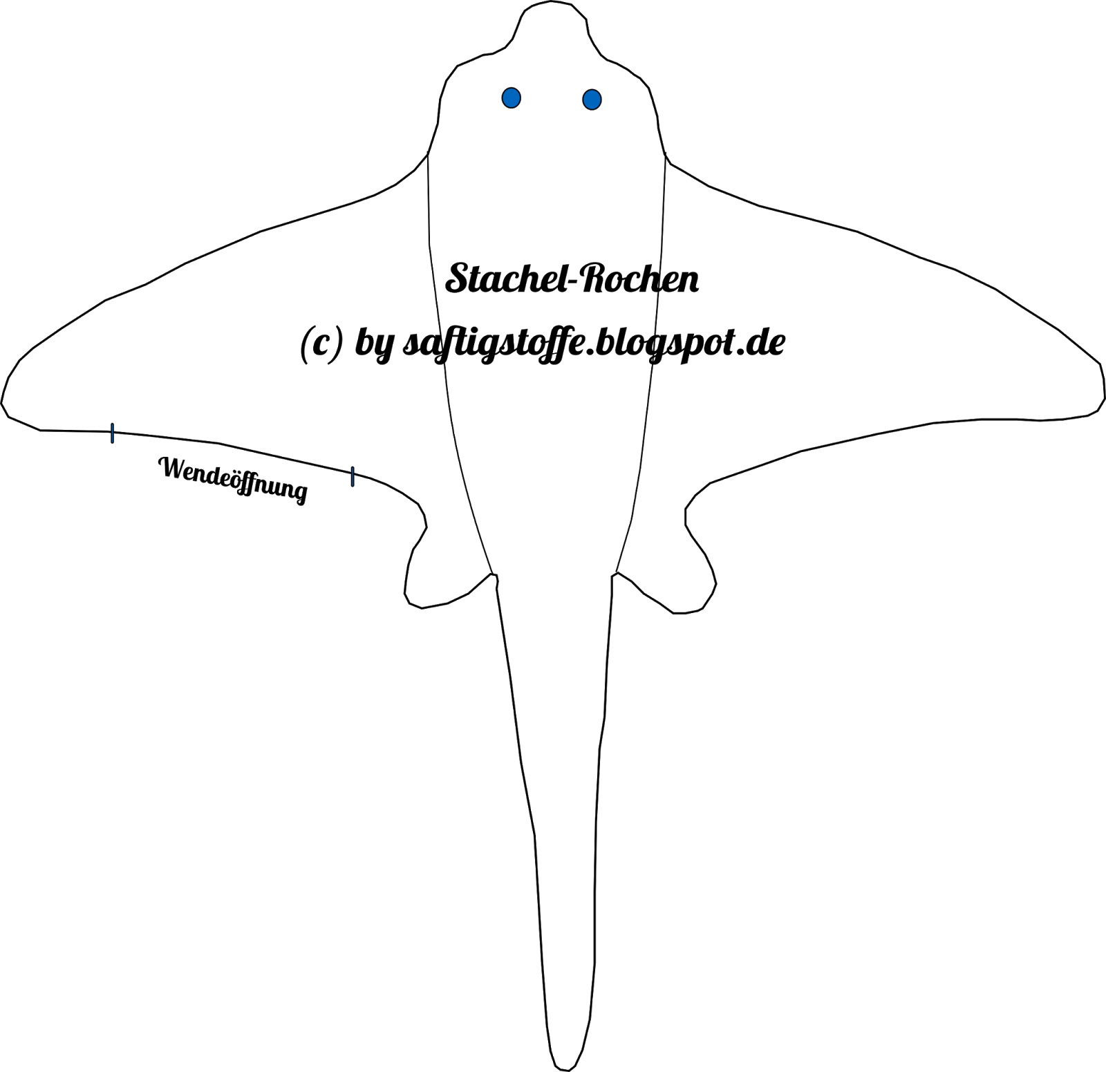 SaFtiG - Entzückendes aus Stoff: Ein Stachel-Rochen zum Kuscheln