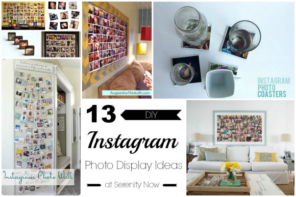 Serenity Now: DIY Instagram Photo Display Ideas