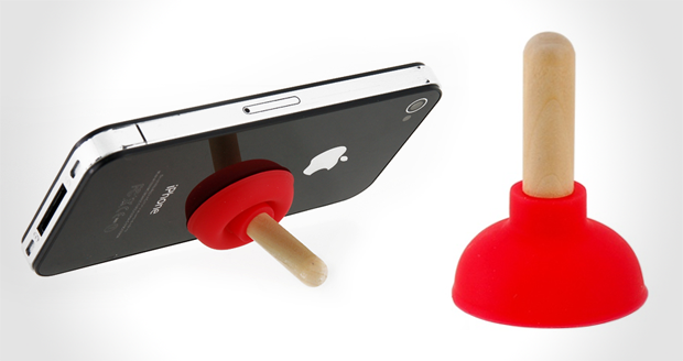 Sink Plunger Mini Stand for iPhone 5 | Cool Sh*t You Can Buy - Find ...
