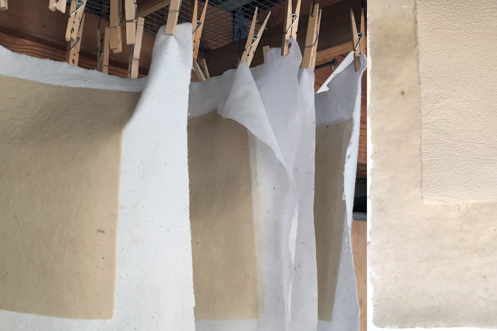 first steps in Paper Making!