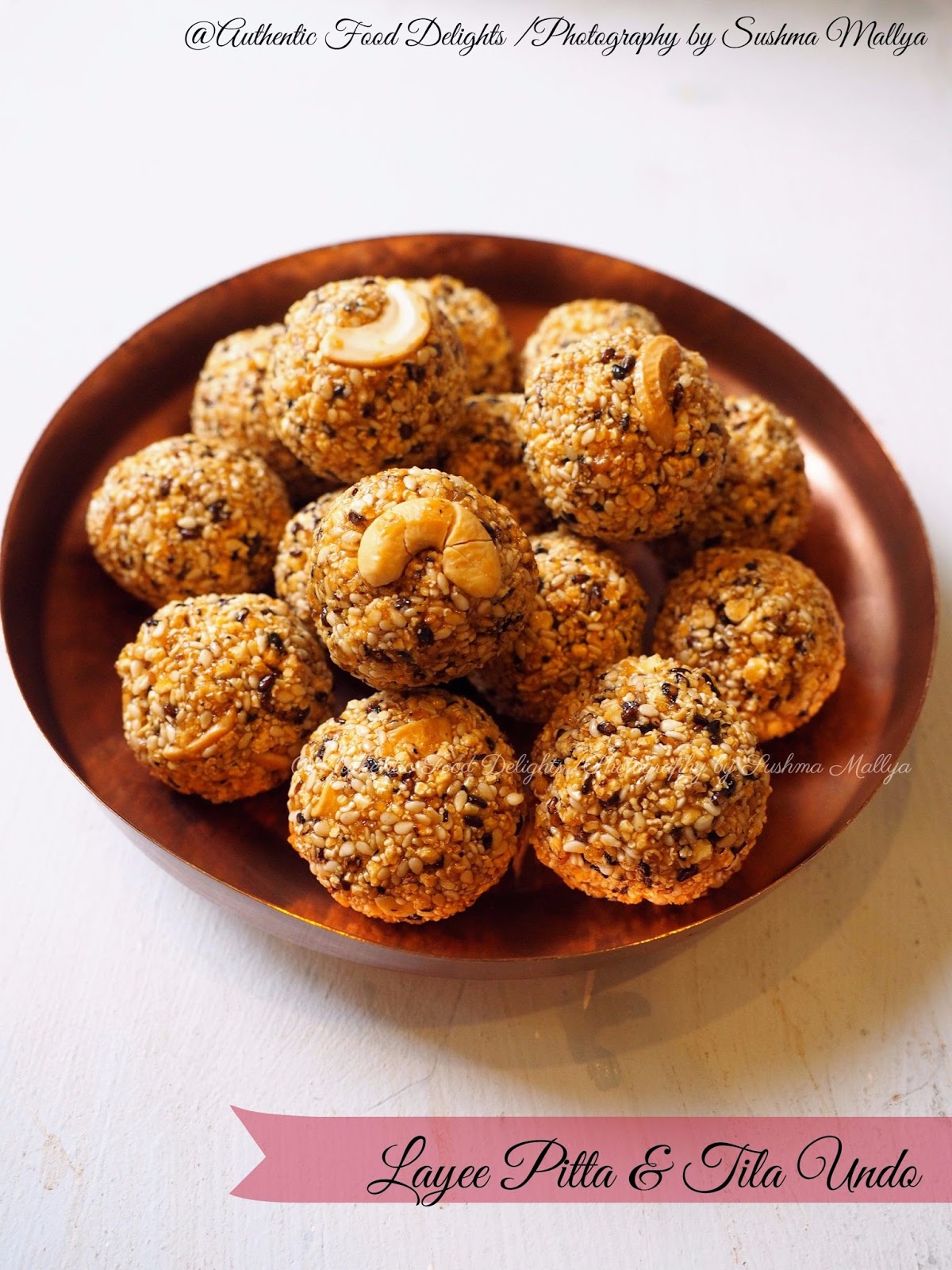 Authentic Food Delights: Layee pitta &Tila Undo ( Popped Rice and Til ...