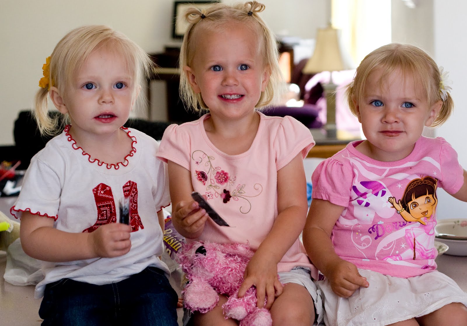 LAUGH MOMMY!: THREE BEAUTIFUL BABIES