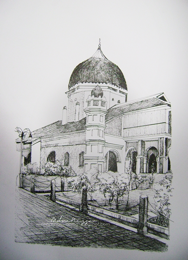 Mdmnissa: Aku Budak Seni : Drawing - Pulau Pinang