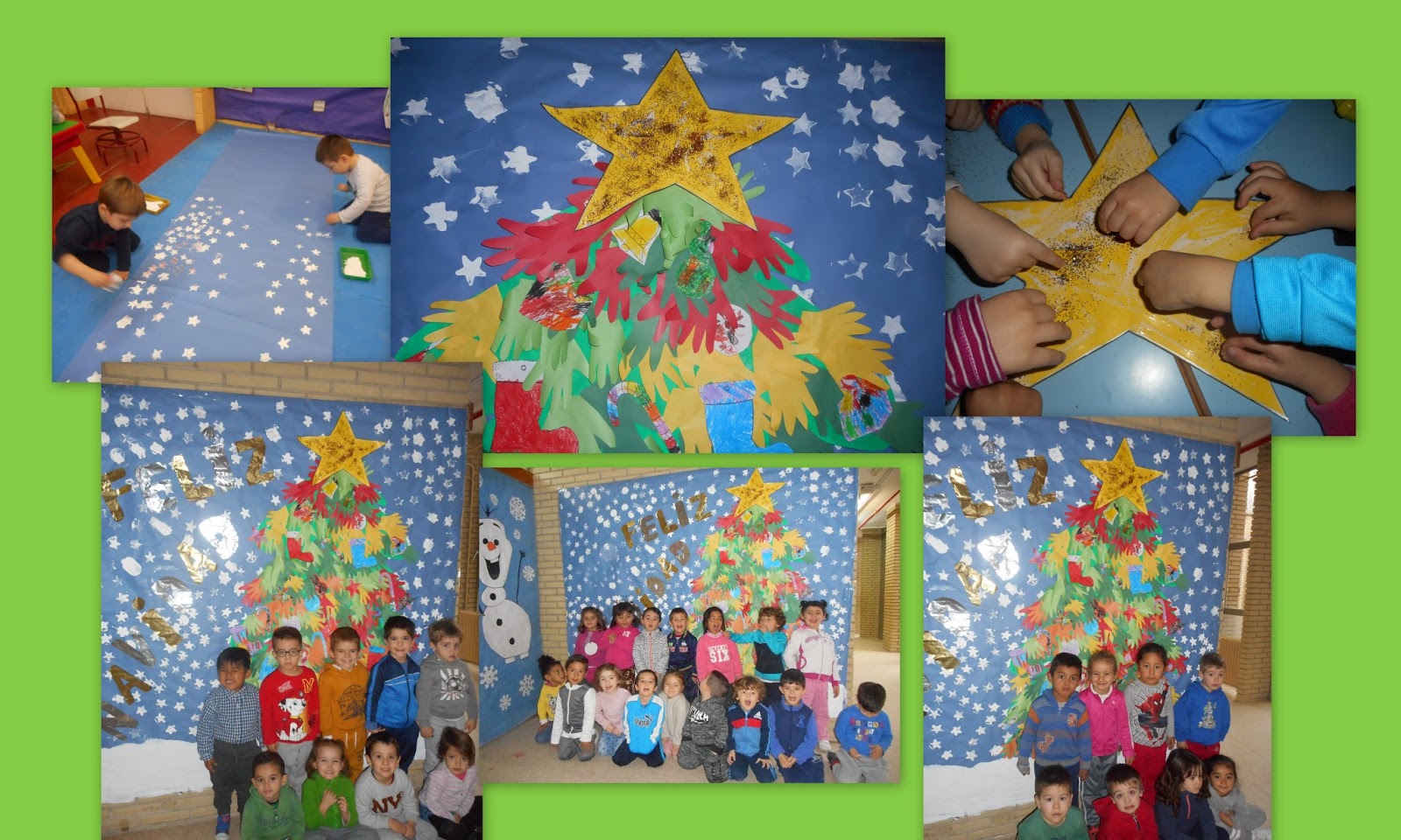 BLOG DE 2º DE PRIMARIA - CURSO 2020-2021: NUESTRO MURAL DE NAVIDAD
