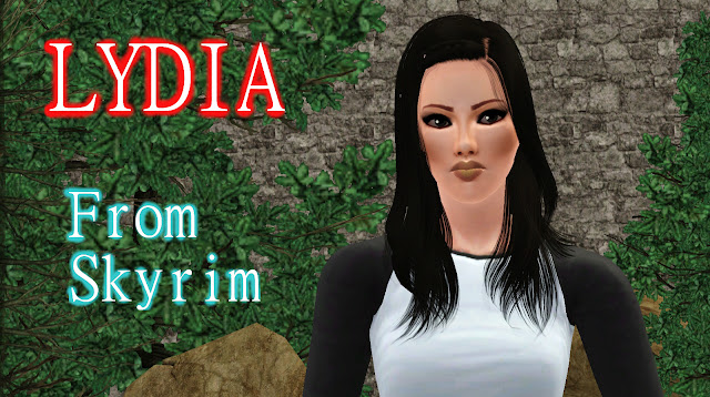 SarahSims Creations: Lydia (Skyrim) - Sim!