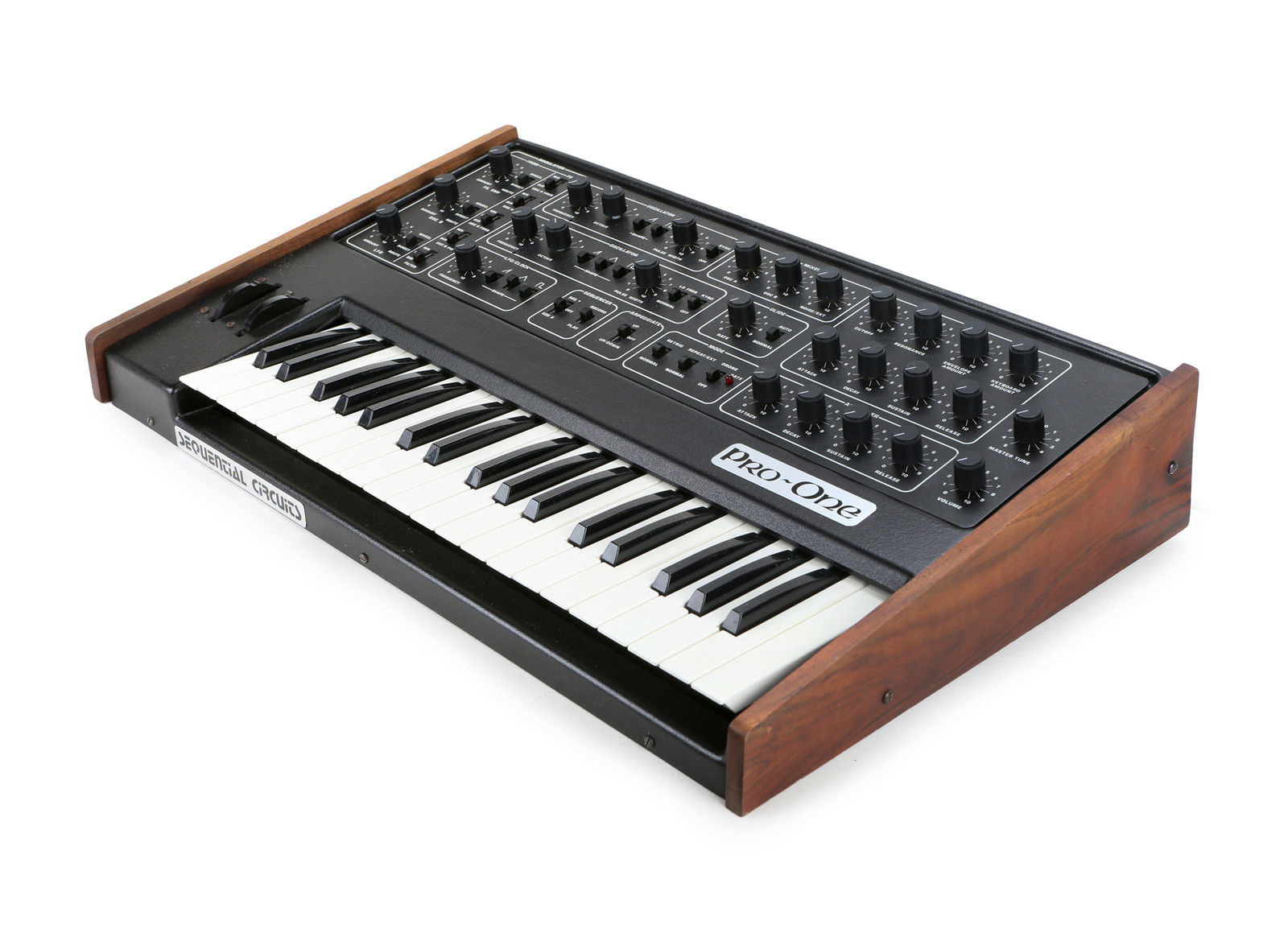 MATRIXSYNTH: Sequential Circuits Pro One Vintage Analog Synth SN 3224