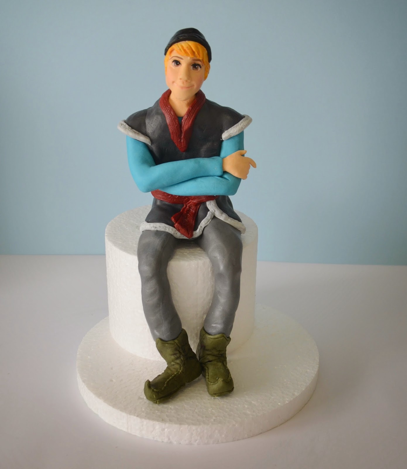 Tartas Artisticas.: KRISTOFF DE LA PELICULA FROZEN