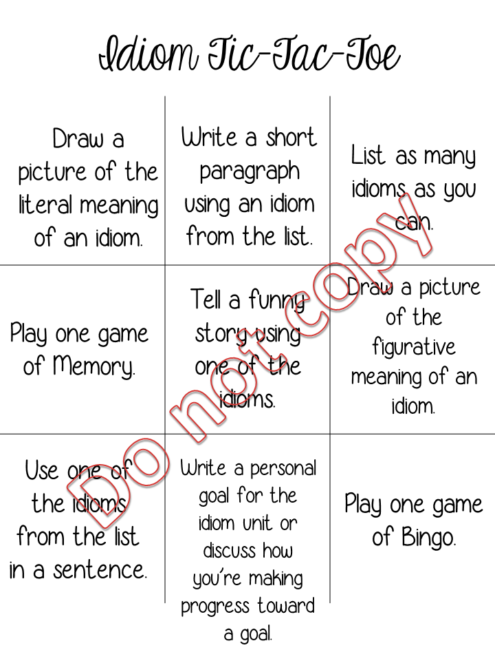 Making Sense of Idioms