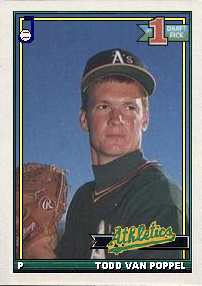 Topps Cards that Never Were: 1991 Topps Todd Van Poppel Draft Pick