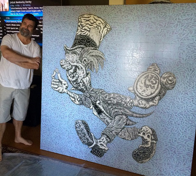 INSIDE THE ROCK POSTER FRAME BLOG: Mark Dean Veca Major Work Show in ...