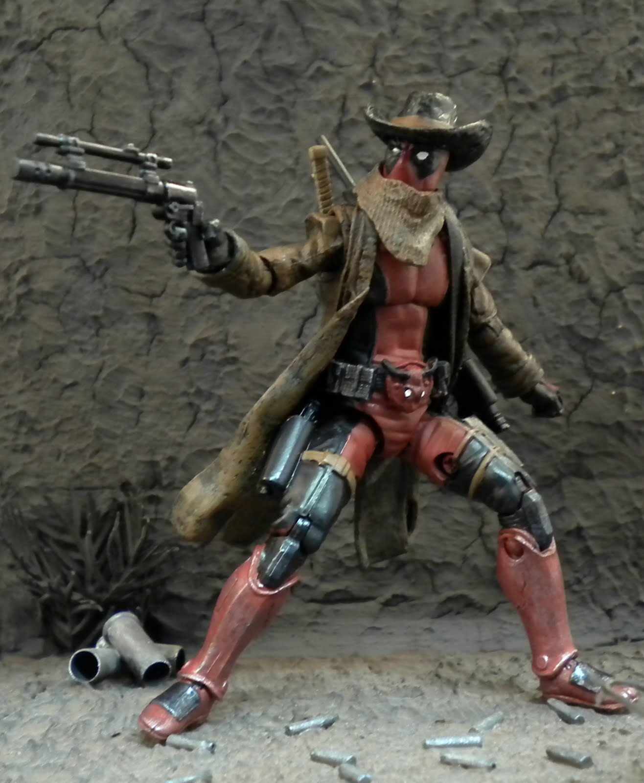Futuristic Western Deadpool - HissTank.com