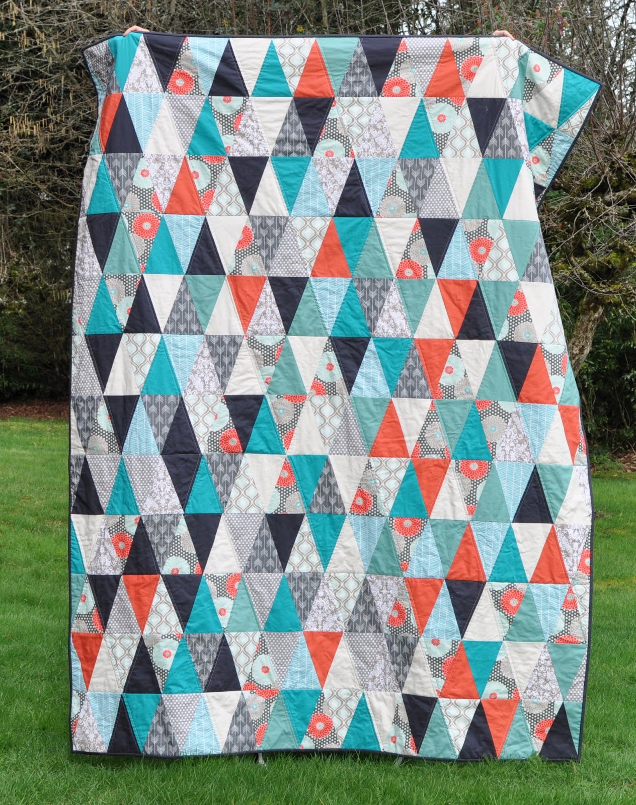 five to six: Triangle Quilt