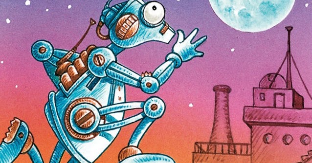 Luná(r)tico y "poco" más.: El robot y la luna.