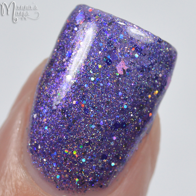 The Color Box: Purple ALL The Things - Manna's Manis