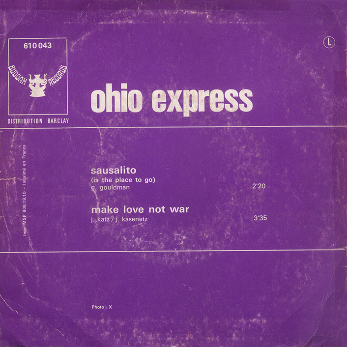 les sensass sillons: Ohio Express - 45t (1969)
