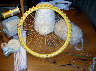 HeartSong Studio: HeartSong Studio's Weaving Spool Rack