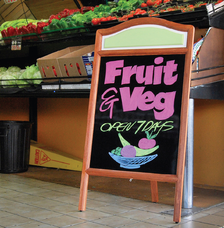 New A-Frame Signs & Sandwich Boards Now Online