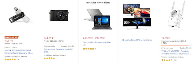 ¡Ofertas 11/02 Amazon! Dos "Ofertas del Día", cuatro "Ofertas Flash" y ...