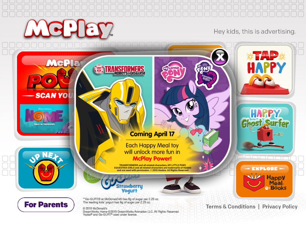 Equestria Daily - MLP Stuff!: McDonald's MLP Toys Hit Stores Tomorrow!