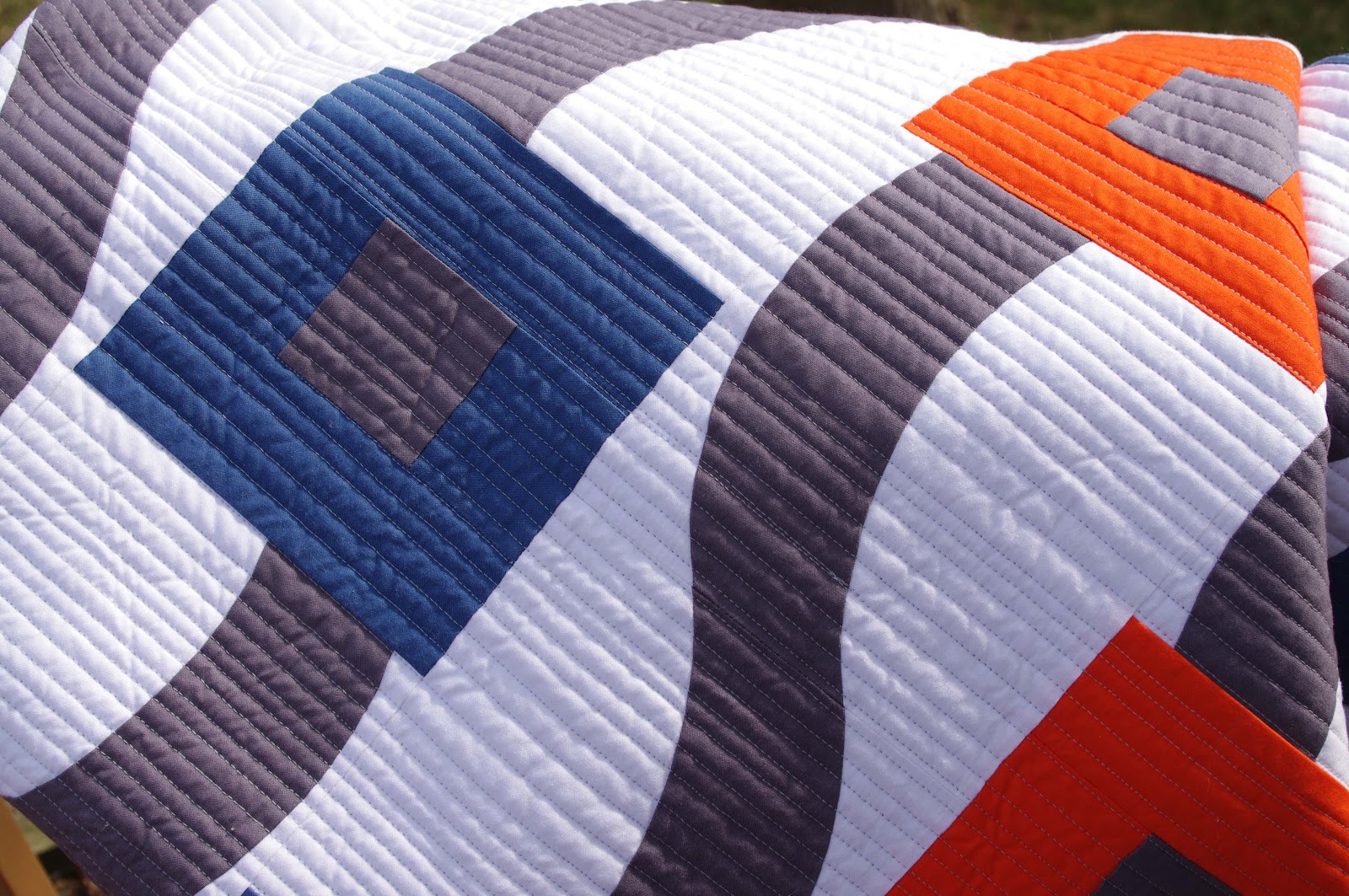 Curvy Ruler Quilt #2 - Ahhh...Quilting