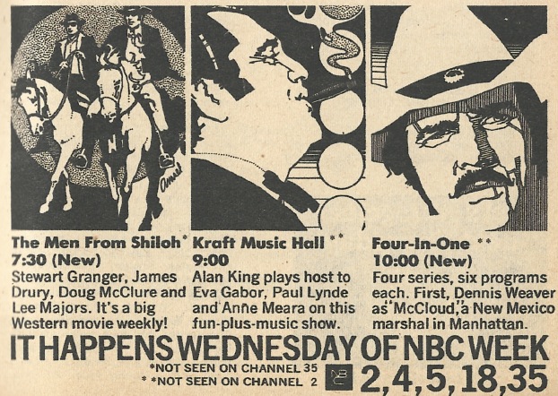 THE BOOKSTEVE CHANNEL: NBC Week-1970