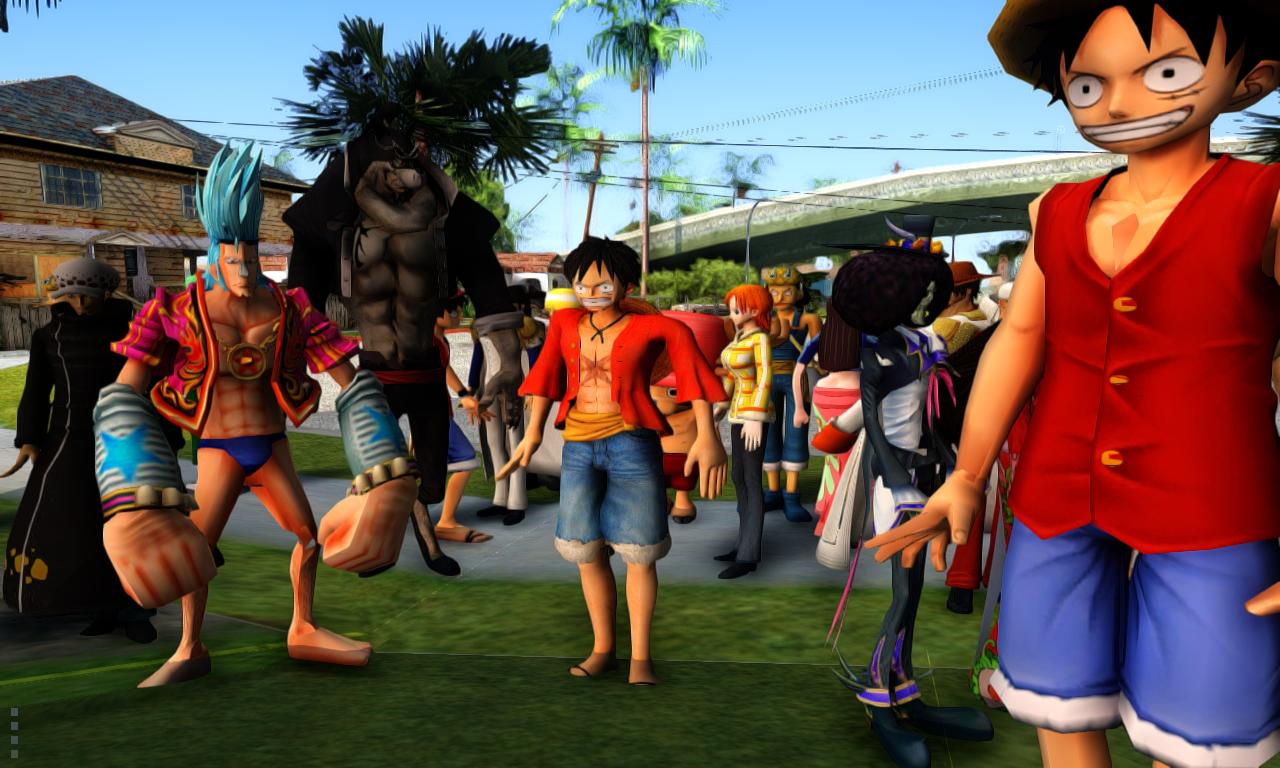 DX MODS: Pack de Skins One Piece