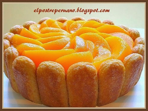 CARLOTTA RUSA POSTRES CON BIZCOTELAS ~ POSTRES DEL PERU Y DEL MUNDO