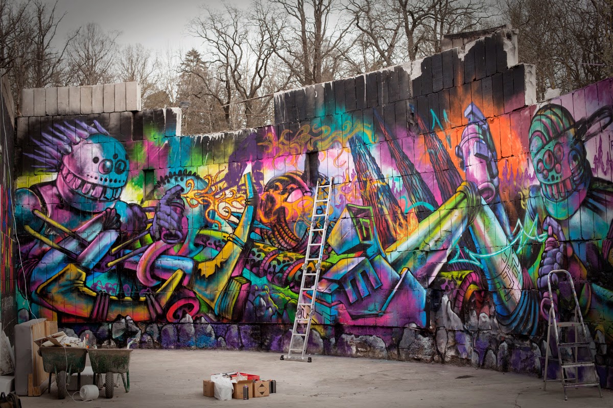 Jensen Lindberg: Graffiti explosion in tolerant Stockholm - SPRING ...