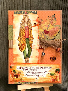 Joyce’s Creations: Maple Girl Card