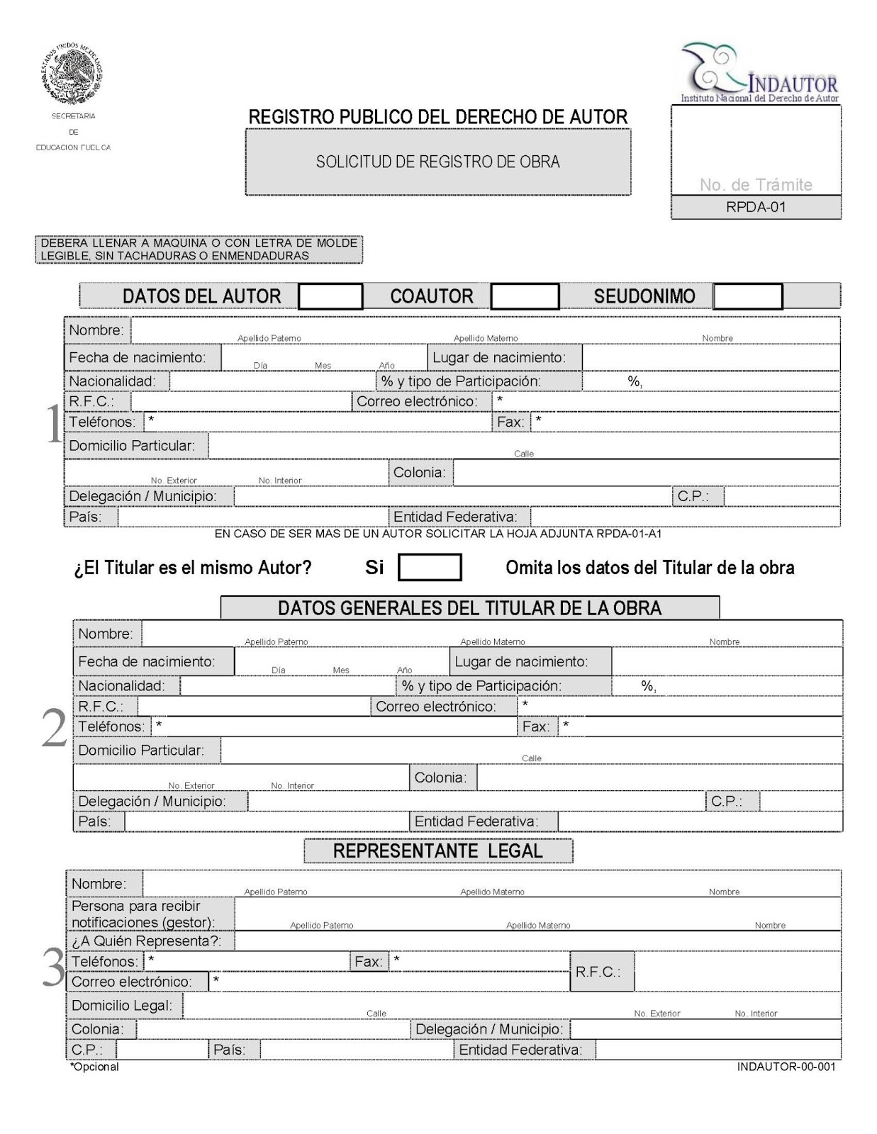 CÓMO REGISTRAR OBRAS EN INDAUTOR DESDE EL INTERIOR DEL PAÍS